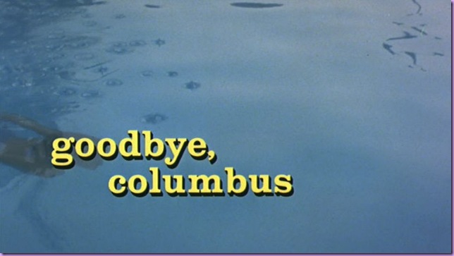 COTE DE TEXAS: Guilty Pleasure #1: Goodbye Columbus